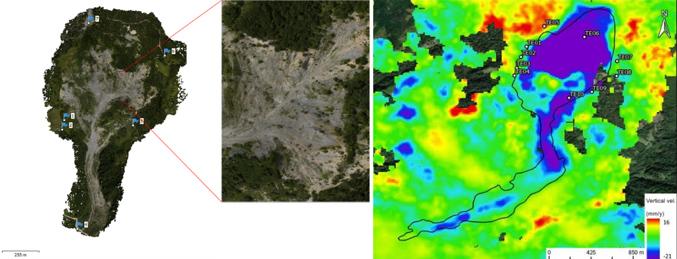 Landslides: monitoring and mechanics | DEPARTMENT OF GEOSCIENCES | Università di Padova